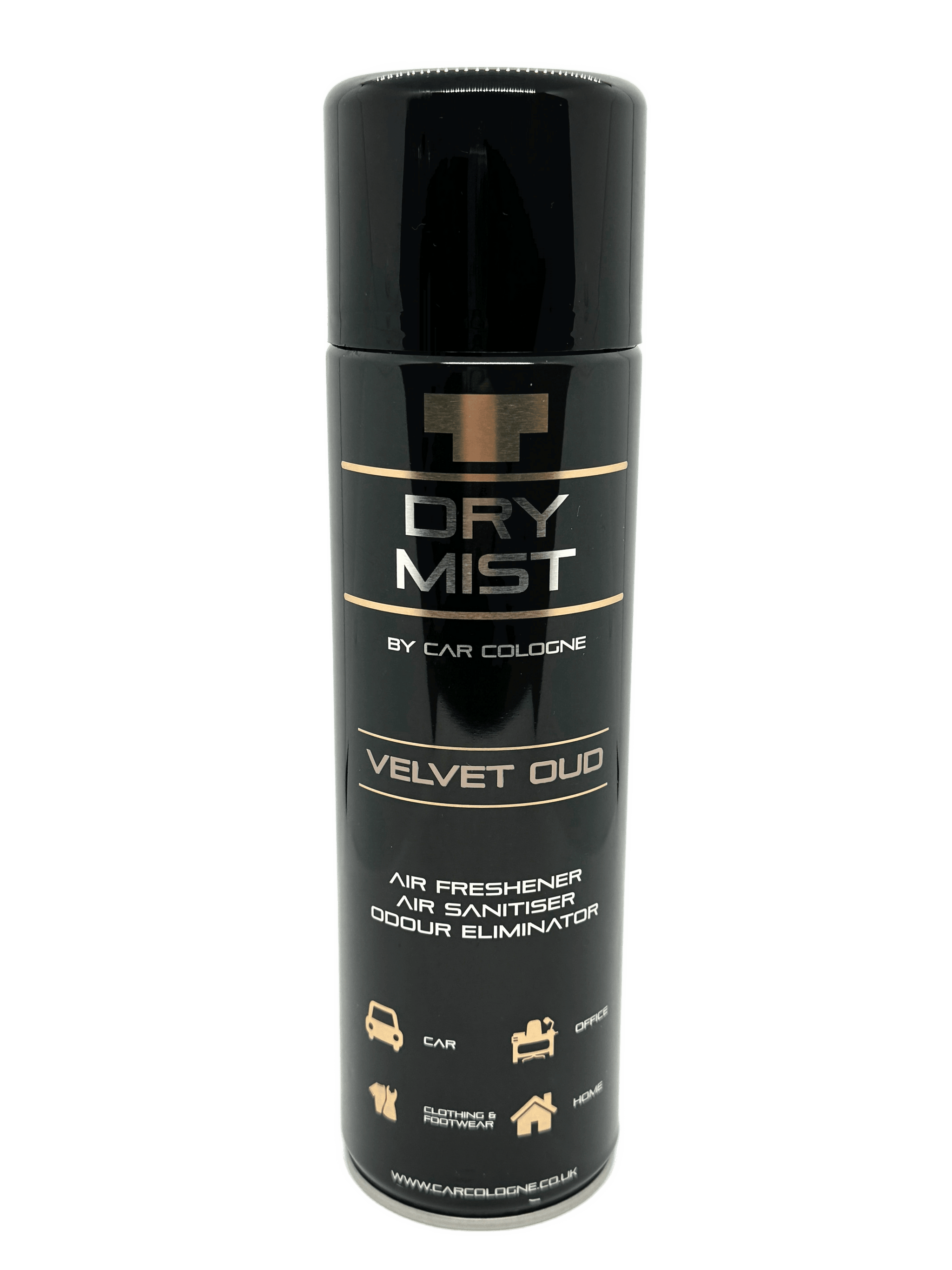 Velvet Oud Dry Mist Air Freshener, Odour Eliminator & Air Sanitiser